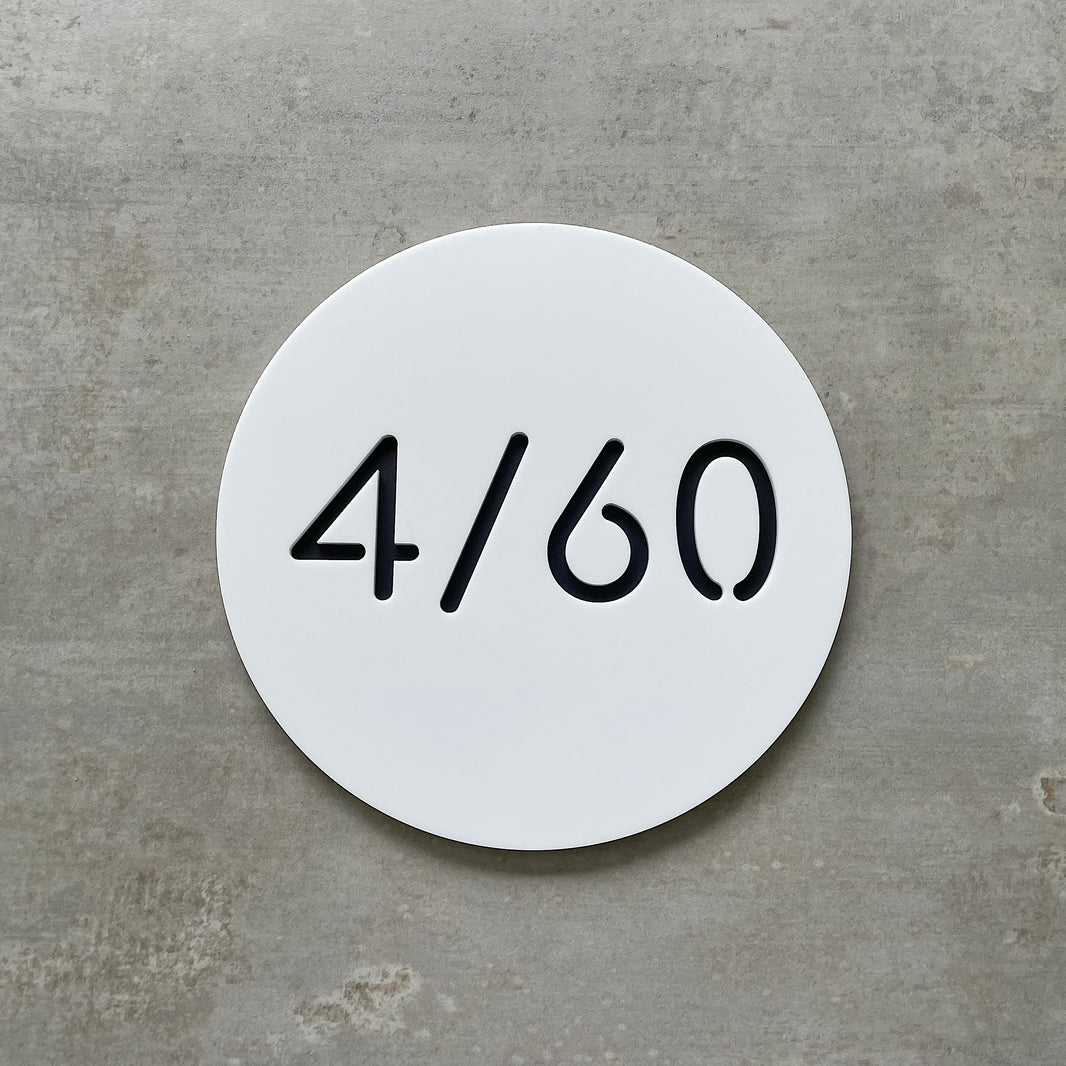 Custom House Numbers - House Number Plaques | Beam Studio
