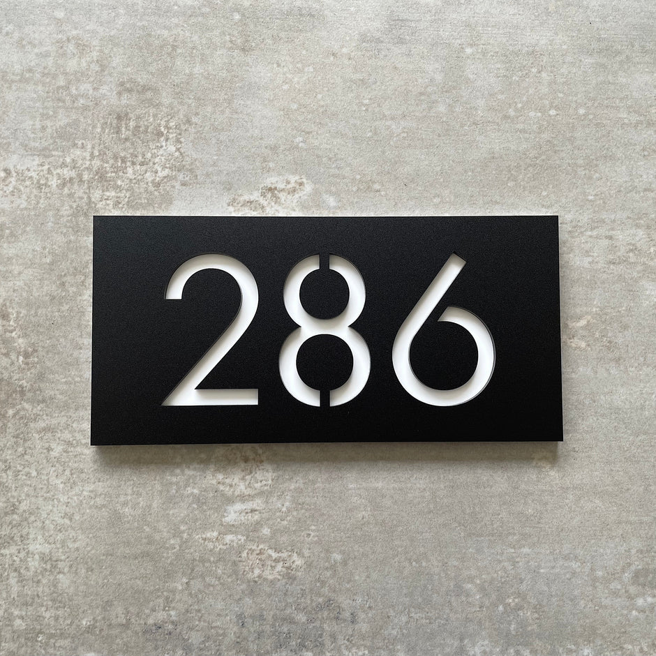 Custom House Numbers - House Number Plaques | Beam Studio